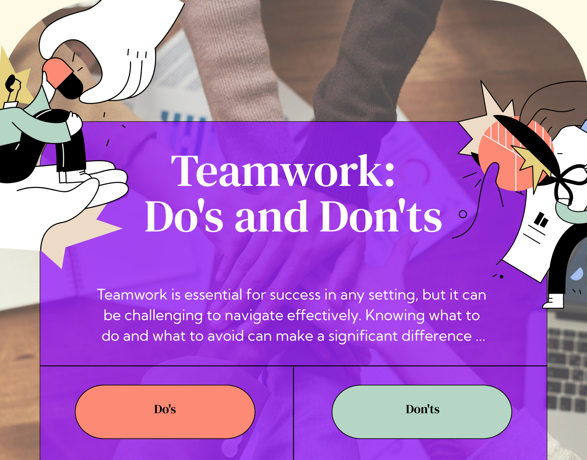 The Power of Teamwork: Do's and Don'ts for Success - The Art of Process